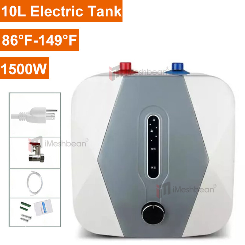 10/15L Electric Mini Tank Hot Water Heater Kitchen Bathroom Home 95°F ...