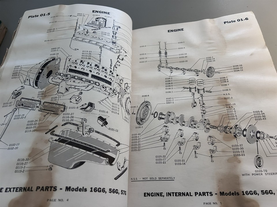 1955-1957 Studebaker Packard Clipper - OEM Dealer Parts Catalog Book | eBay
