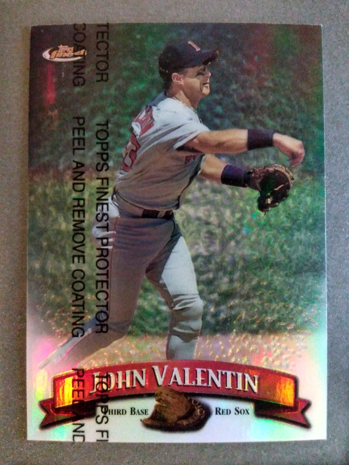 John Valentin 1998 Topps Finest #115 Refractor Boston Red Sox | eBay