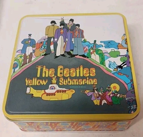 Beatles Yellow Submarine 2-sided Puzzle Metal Tin 300 Piece 2002 ...