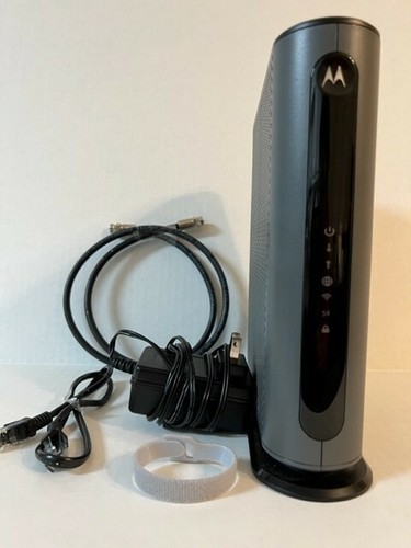 Motorola MG7550 16x4 Cable Modem plus AC1900 Dual Band Wi-Fi w/Power ...
