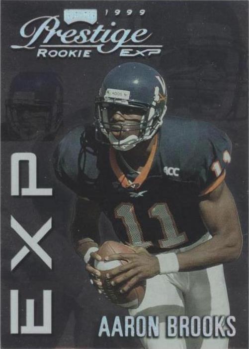 1999 Playoff Prestige EXP - Rookie Aaron Brooks #EX4 Reflections Silver ...