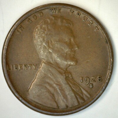 1928 S Lincoln Wheat Cent Circulated Extra Fine 1c XF Penny | eBay