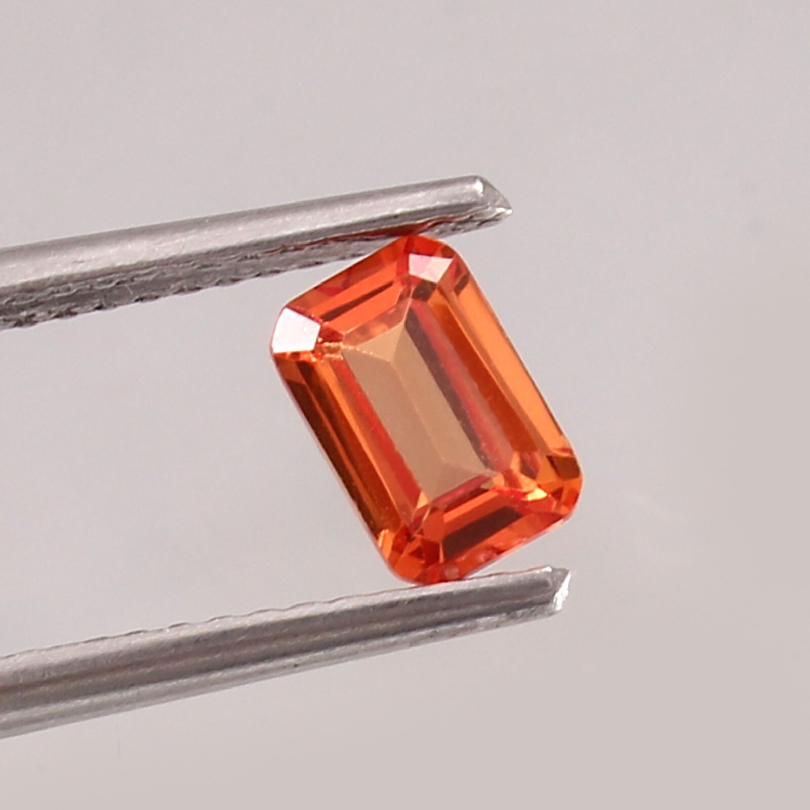 AAA Natural Ceylon Padparadscha Sapphire Loose Radiant Cut Gemstone ...