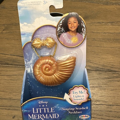 Disney Little Mermaid Live Action Movie Ariel Singing Seashell necklace ...