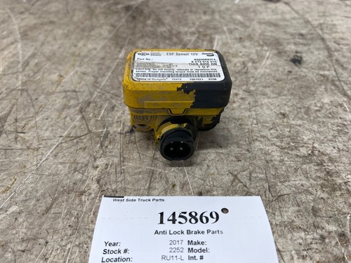Bendix Knorr Bremse Yaw Rate Stability Sensor K0205682E4 From 2017 Mack ...