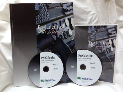 Math U See Pre-Calculus with Trigonometry Instruction Pack ...