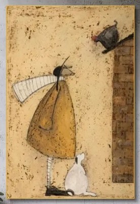 Sam Toft Wall Art TALKING WITH SWEETHEART 12 x 18 675 | eBay