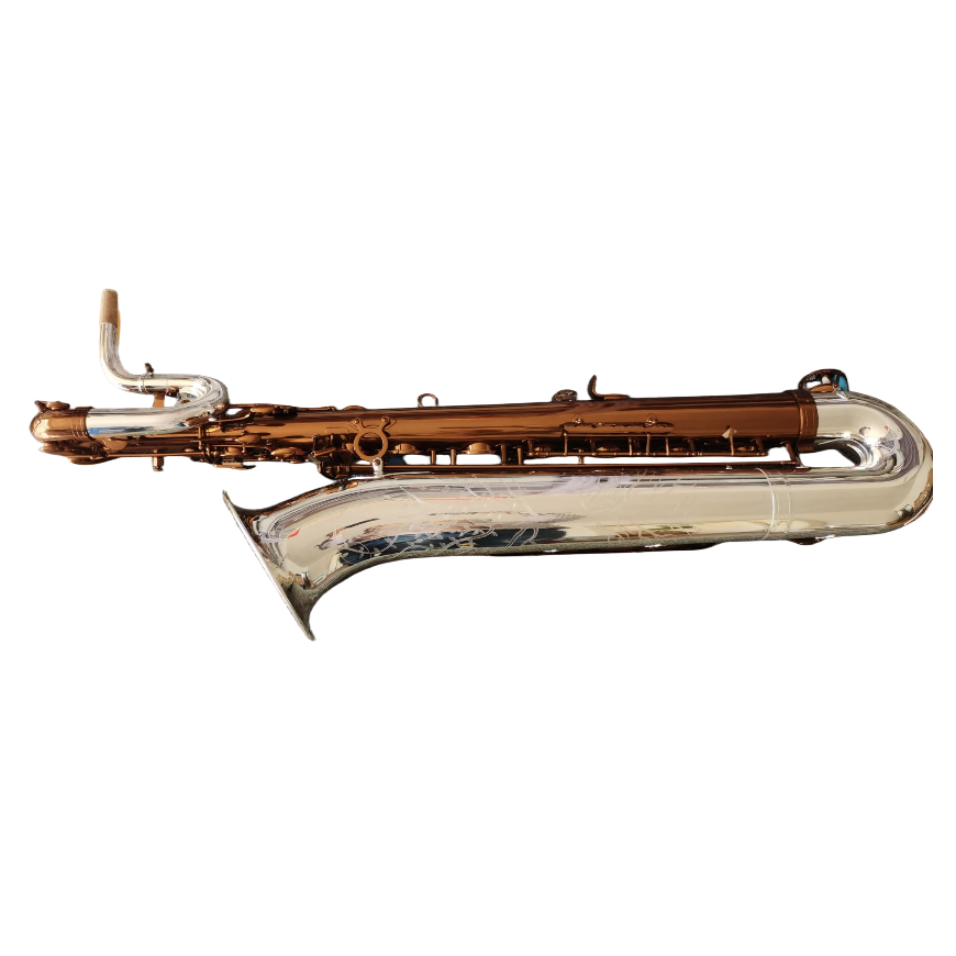 Eastern Music pro use amber lacquer body silver bell LOW A Baritone ...