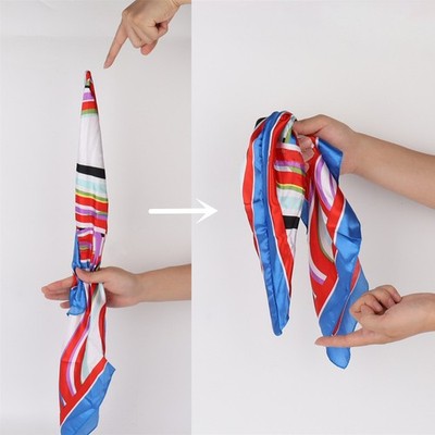 Standing Magic Silk Scarf Magic Trick Silk Magic Props For Magician ...