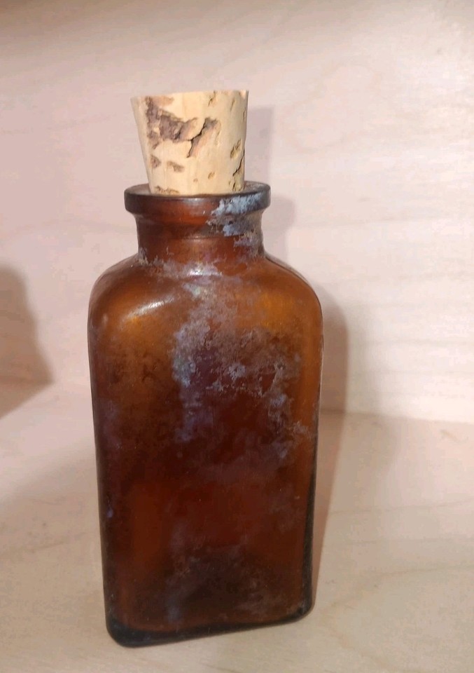 6 Vintage/Antique Dug Poison/Medicine Glass Bottles With Pharmacy ...