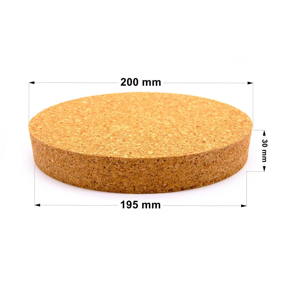 Large Cork Lid - Tapered Cork Stopper, Cork Bung, Natural Cork, Jar ...
