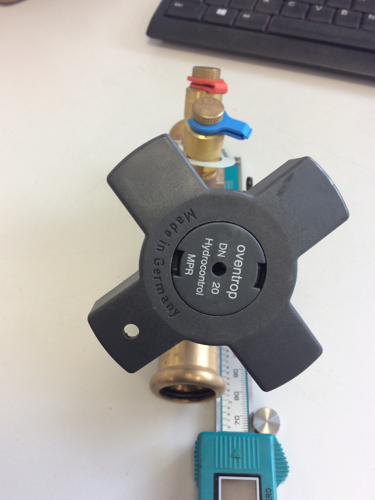Oventrop HydroControl MPR Double Regulating Valve 1060454 22mm for sale ...