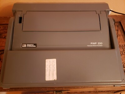 Vintage Smith Corona PWP Personal Word Processor | eBay