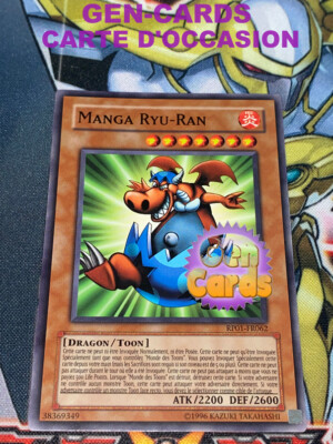 CARTE Yu Gi Oh MANGA RYU-RAN RP01-FR062 | eBay
