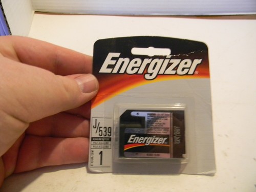NIP (1) PKG ENERGIZER J/539 BATTERY 6.0V 4LR61 ALKALINE | eBay