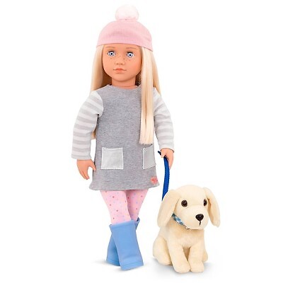 Our Generation 18" Doll & Pet Travel Set - Meagan & Passenger ...