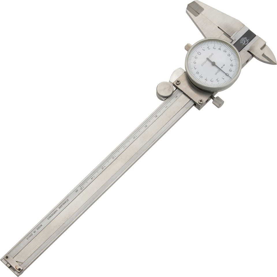 Metric Sliding Dial Caliper 15cm Sliding Precision Measuring Gauge ...