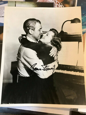 Jimmy James Stewart Autograph Signed vintage 8x10 auto "The Glenn ...