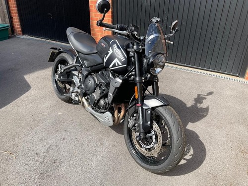 Triumph Trident 660, 2021, 3050 ml. Suspension lowering kit 3cm + many ...
