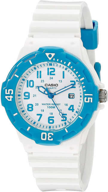 Casio 2014 Ladies Analog Shiny Band With Date 100m WR Watch Lrw200h-2bv ...