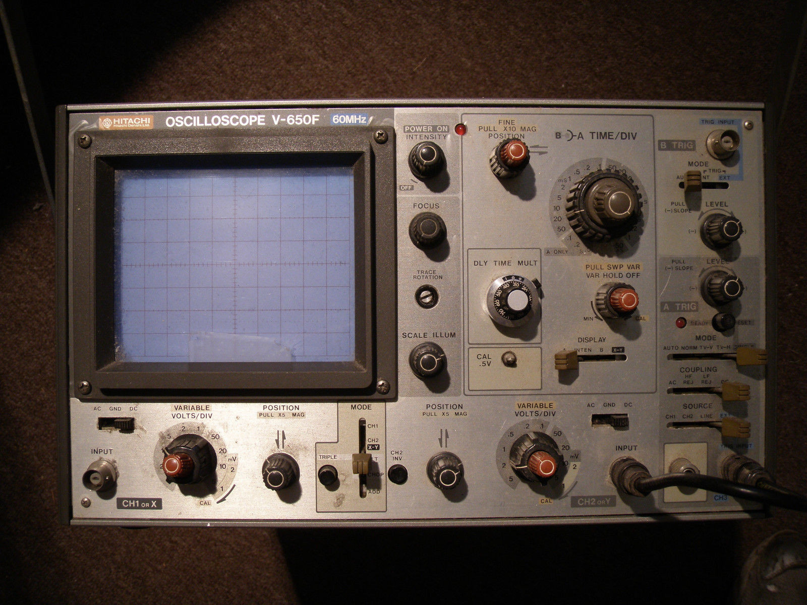HITACHI OSCILLOSCOPE V-650F | eBay