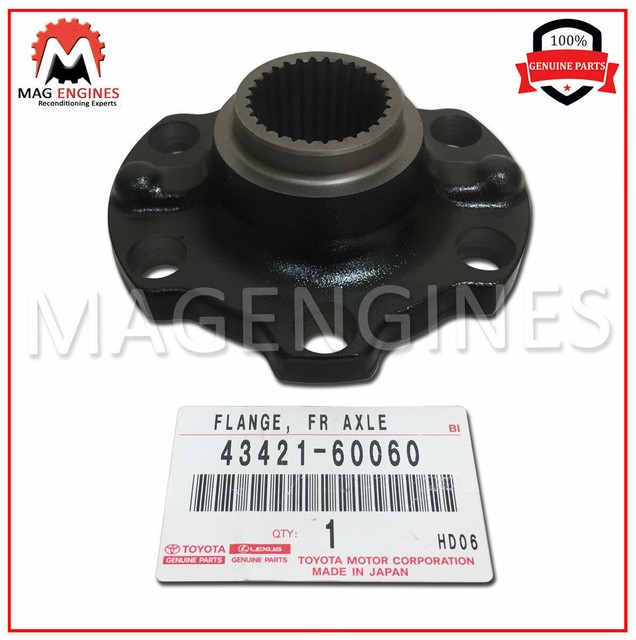 43421-60060 Toyota Flange Front Axle Outer Shaft RH 4342160060 Genuine ...