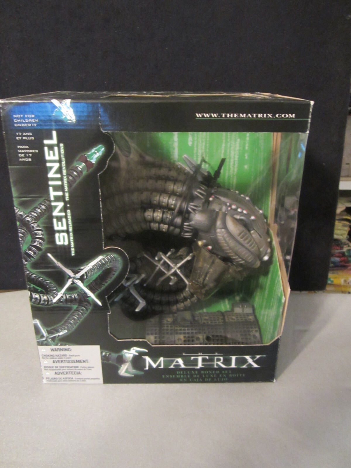 McFarlane Matrix Sentinel Deluxe Boxed Set Figure NEW SEALED 2003 ...