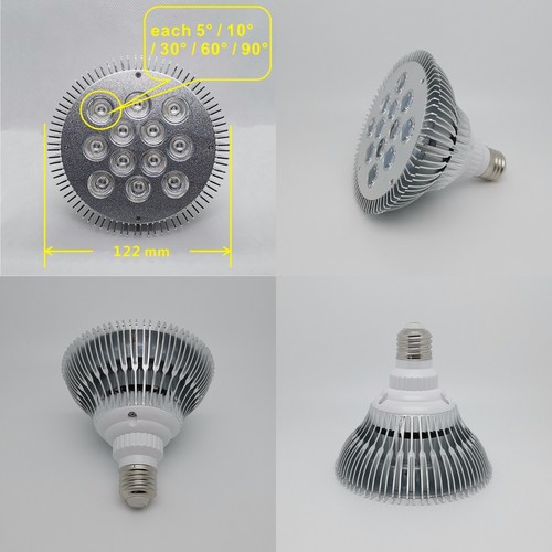 24W Custom Color PAR38 LED Spot Light Bulb Lamp Floodlight E26 E27 ...