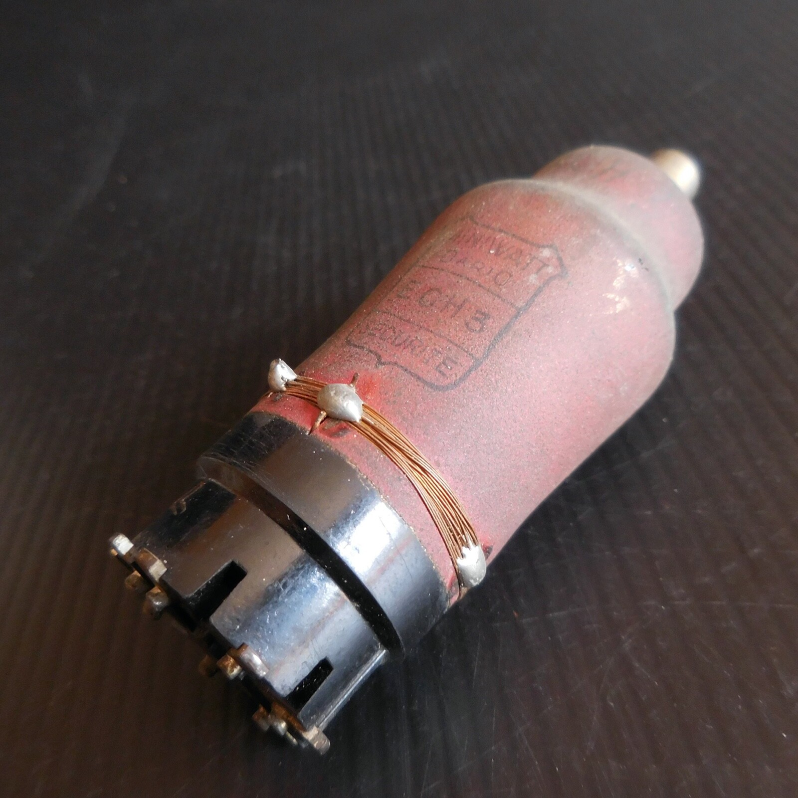 Lampe tube radio culot transcontinental ECH3 SECURITE MINIWATT DARIO ...