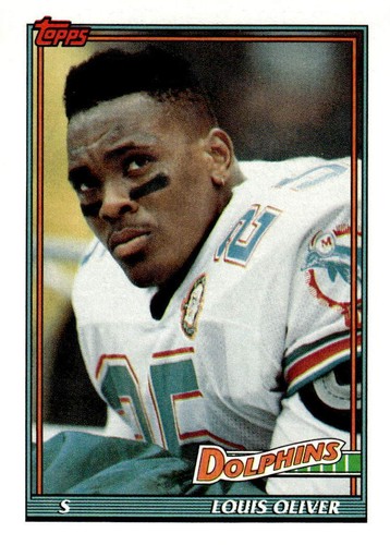 1991 Topps #113 Louis Oliver | eBay