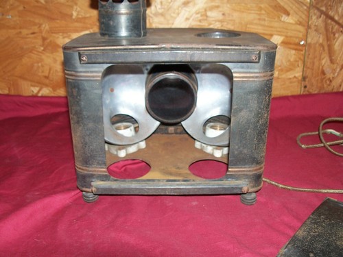 Antique Radio Opticon Electric Picture Viewer Magic Lantern Projector ...