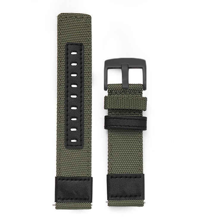 Men's Sports Watch Band High Quality Nylon Canvas Watch Strap Universal ...