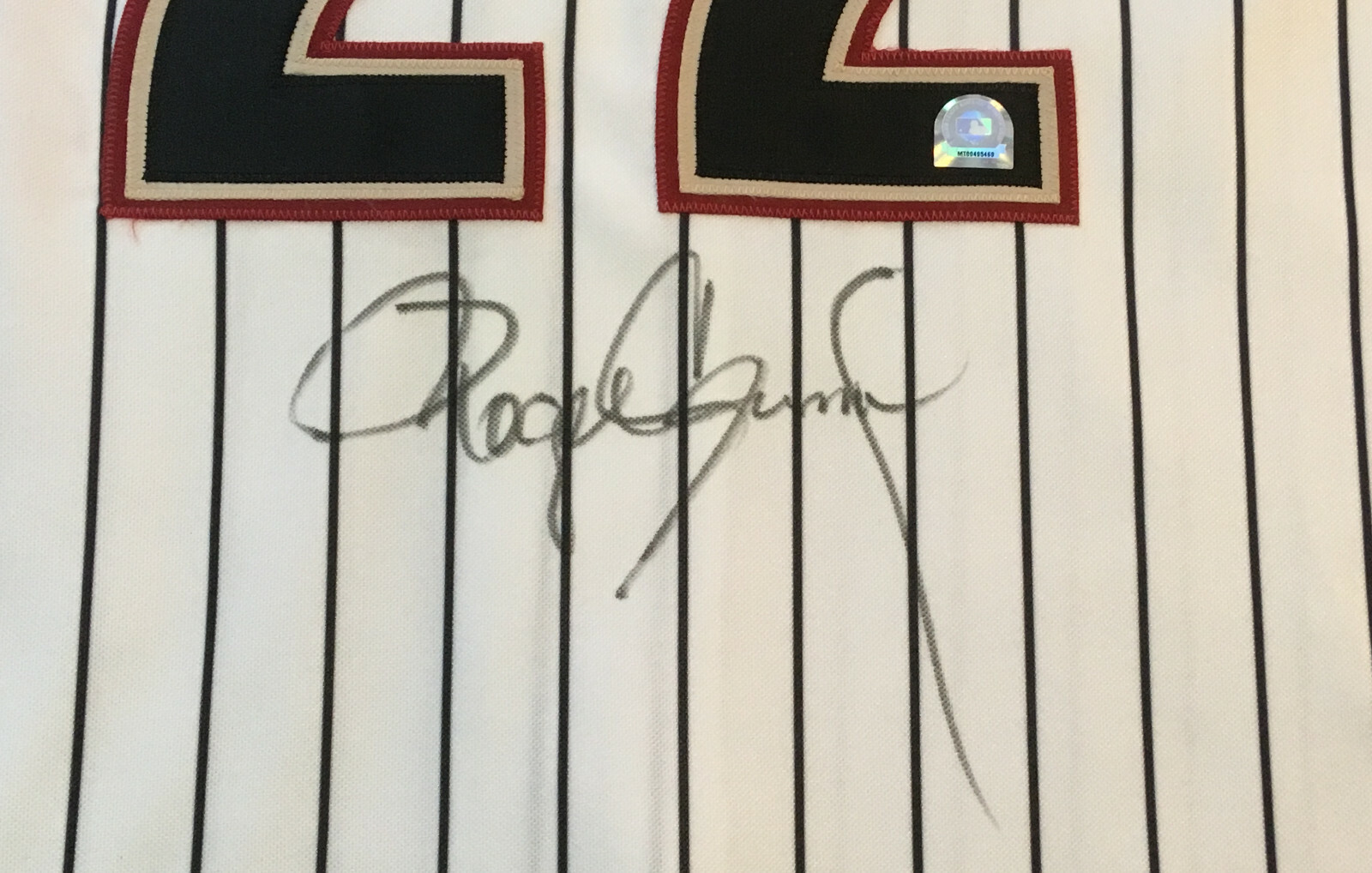 Roger Clemens signed Authentic 2004 Astros All Star Jersey Autograph ...