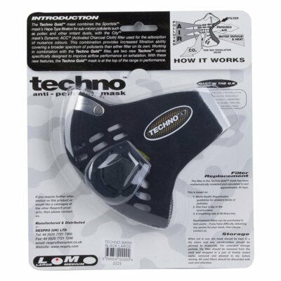 Respro® Techno™ anti-pollution face mask | eBay