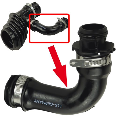 Luftfilterwinkel pour Volvo C30 S40 II V50 1.6 D 31293488, 31293729 ...