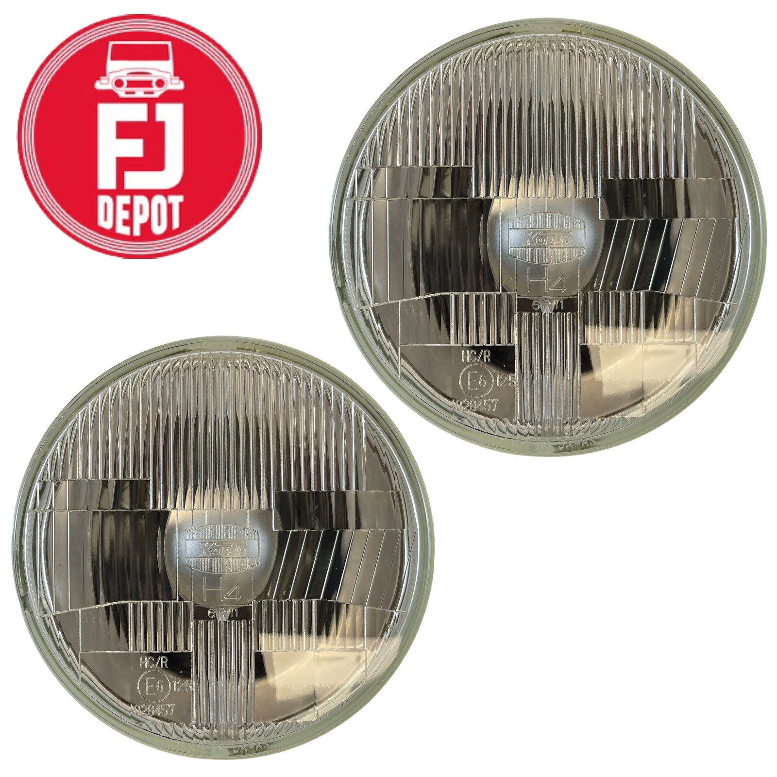 HEADLIGHT FJ40 FJ43 FJ45 FJ55 FJ60 TOYOTA LAND CRUISER KIT HALOGEN ...