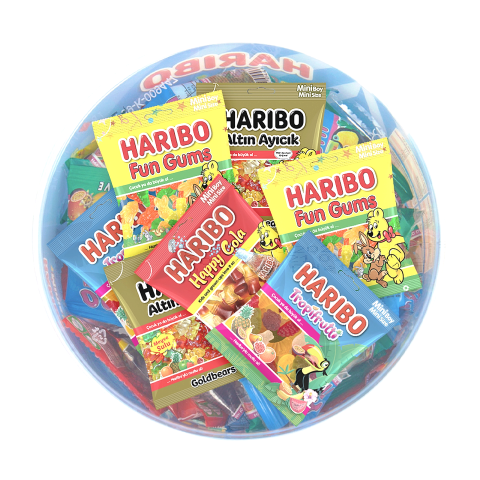 Haribo Minis (10g x 100 pack) - Halal Jelly - Candy | eBay UK