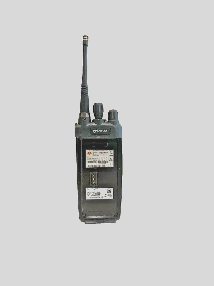 HARRIS P5400 16 Channels Portable TWO WAY Radio WORKING W/ANTENA | eBay
