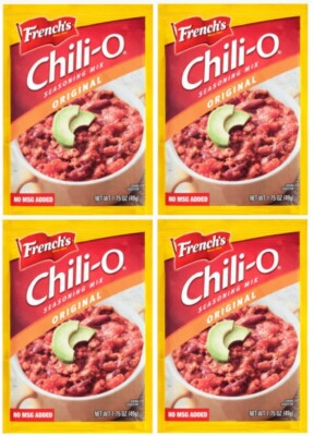French's Chili-O Original Seasoning Mix 1.75 oz (3 Packets) No MSG | eBay