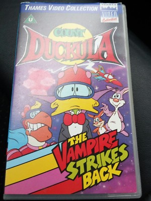 Count Duckula the vampire strikes back.- VHS PAL | eBay UK
