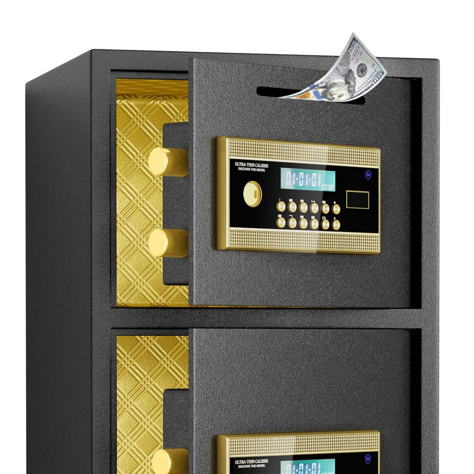 Large Double-door Coin-operated Safe,Digital Security Safe with ...
