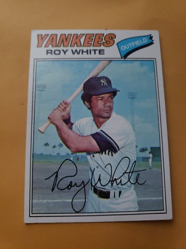 1977 Topps Roy White New York Yankees #485 | eBay