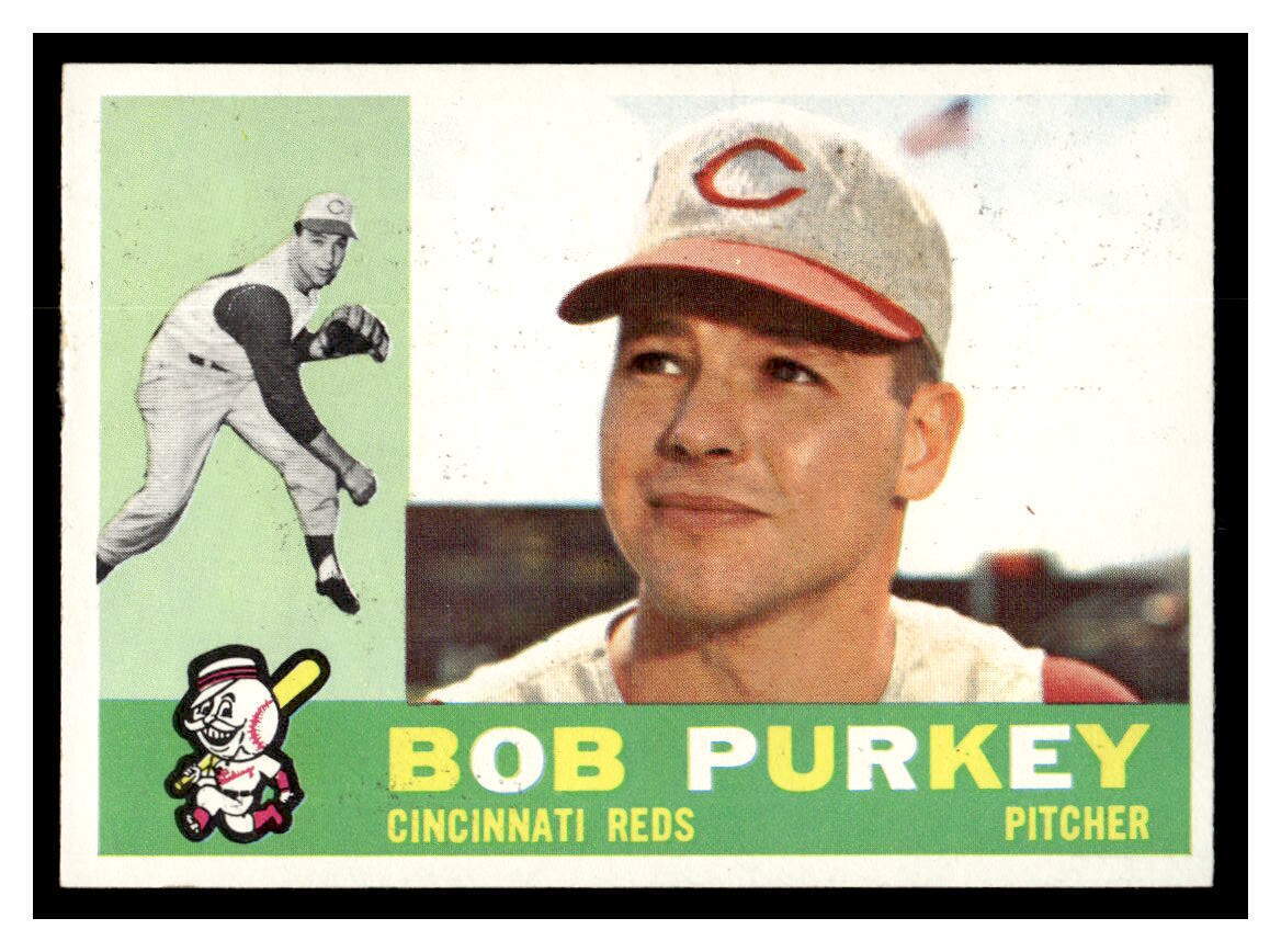 1960 Topps Baseball #4 Bob Purkey 60TBB-01 | eBay