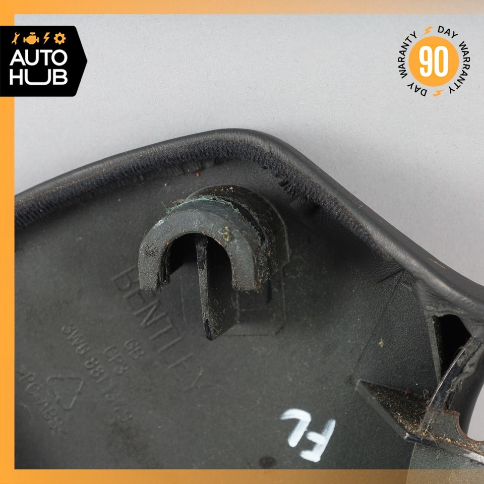 03-10 Bentley Continental GT GTC Front Left Driver Side Seat Cover Trim ...
