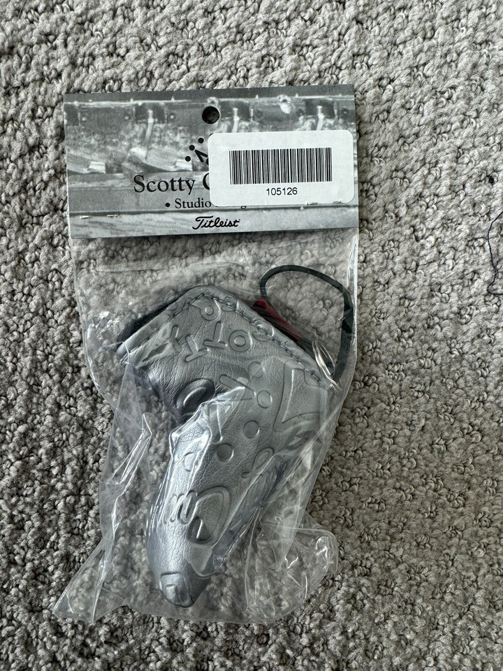 Scotty Cameron Key Fob Mini Headcover Silver 2023 Halloween Release | eBay