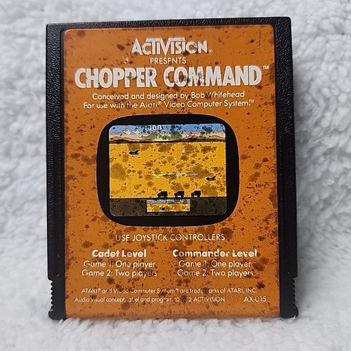 Atari 2600 (Activision) Chopper Command video game cartridge 1982 | eBay