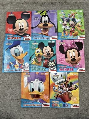 Disney Mickey Mouse Junior My First Smart Pad Library Replacement Books ...