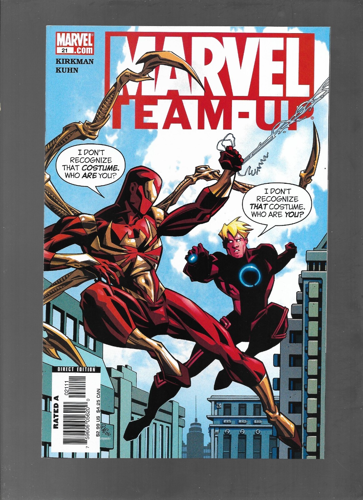 Marvel Team-Up #21 Aug.2006 Marvel Comics Spiderman Freedom Ring ...