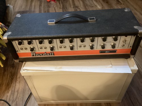 VINTAGE RANDALL CPA-4 PUBLIC ADDRESS SYSTEM HEAD 200 WATT PA AMP 4 ...